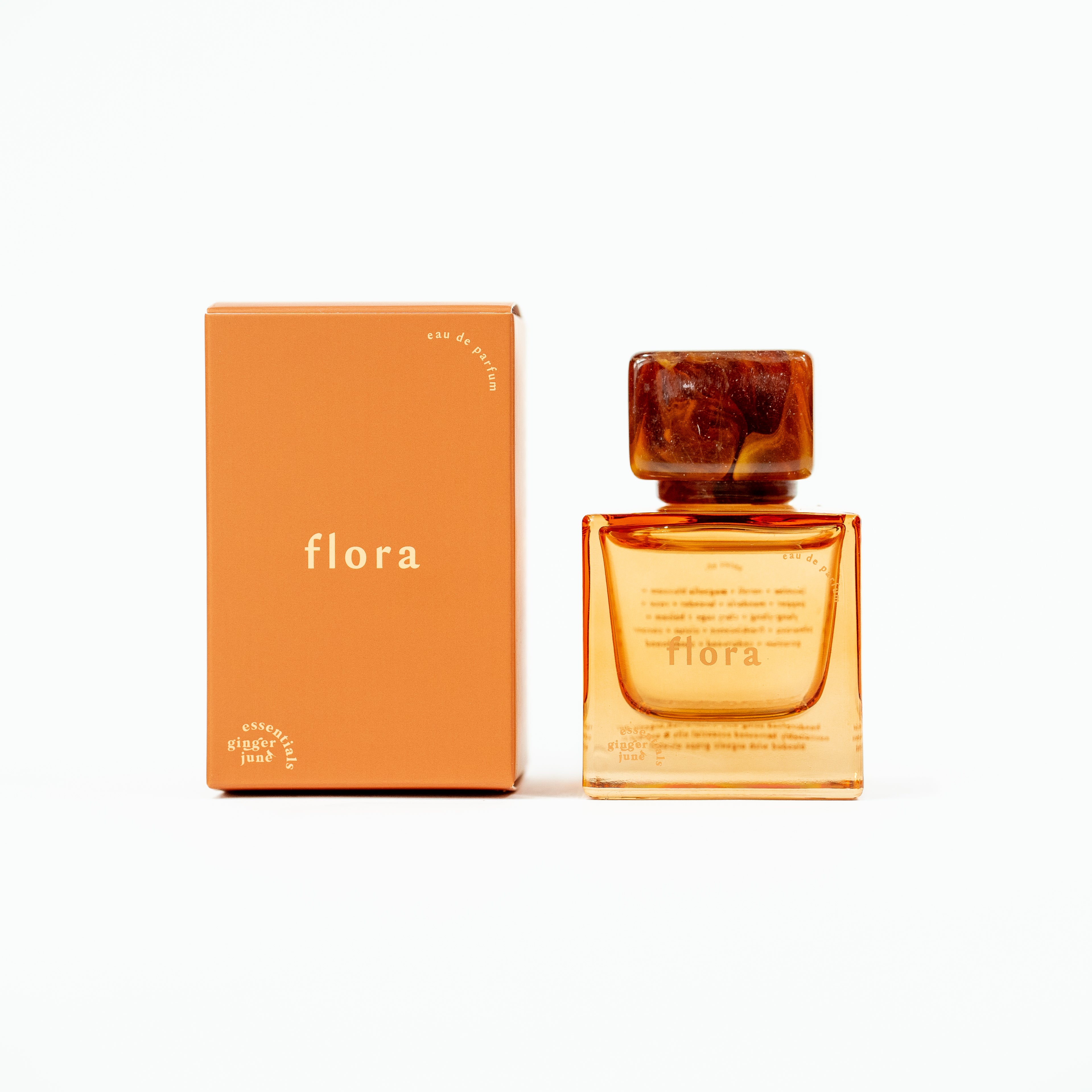 eau de parfum - FLORA - 100% essential oil blend – Ginger June Candle Co.