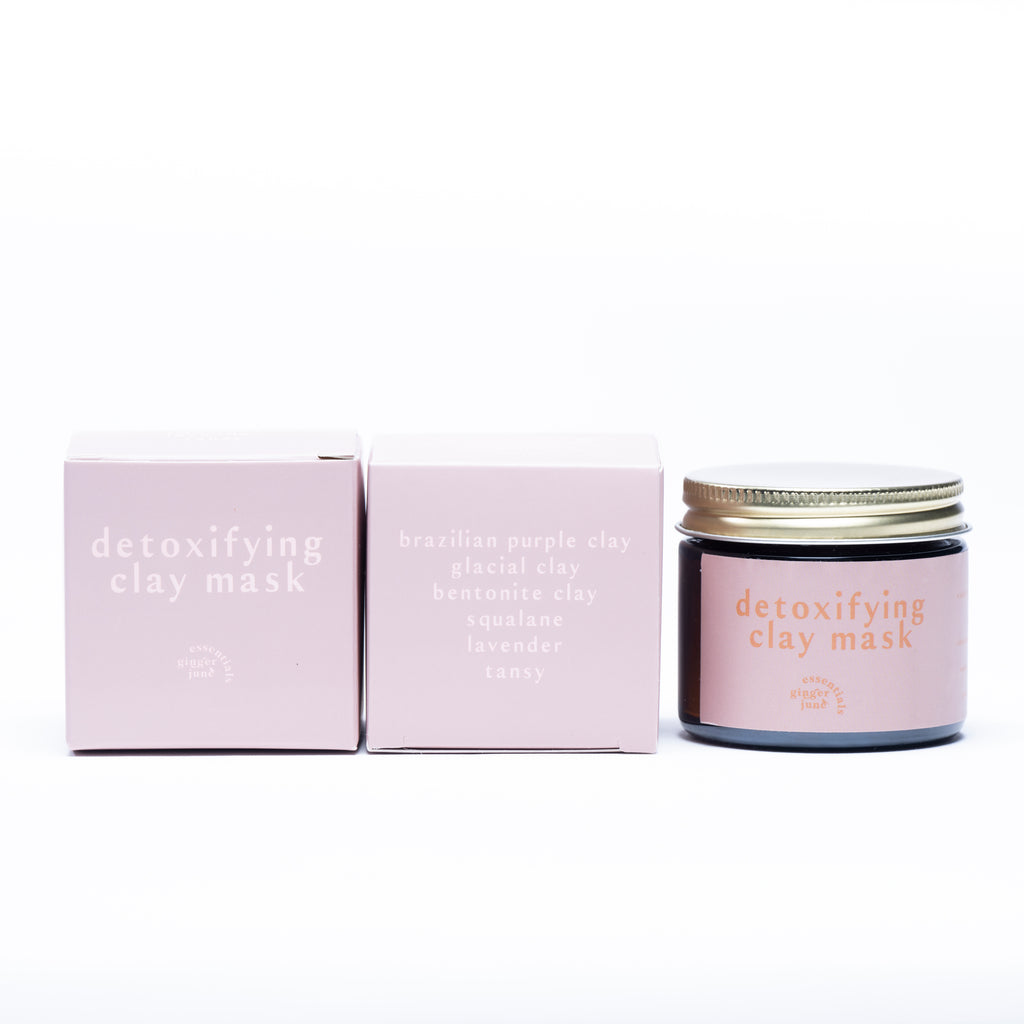 Detoxifying Clay Mask | Ginger June Candle Co.