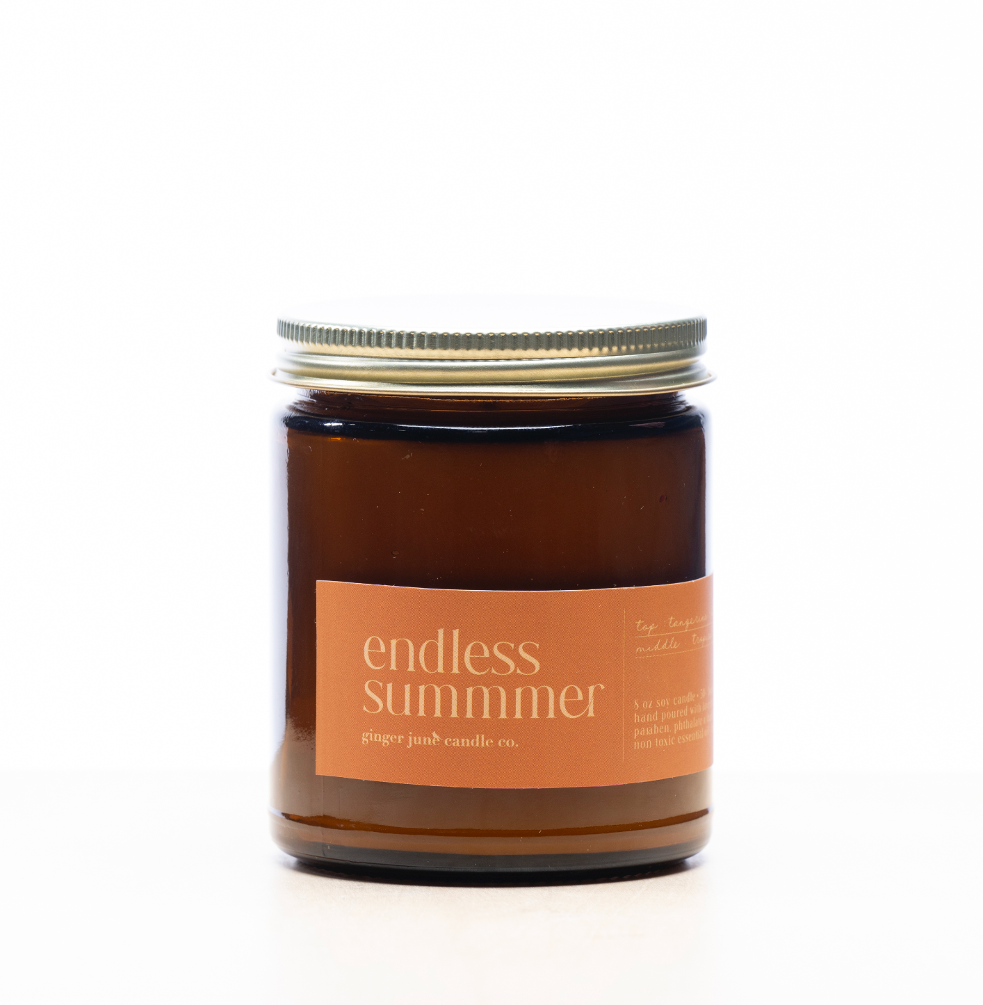 ENDLESS SUMMER • minimal collection • 8 oz soy candle – Ginger June ...